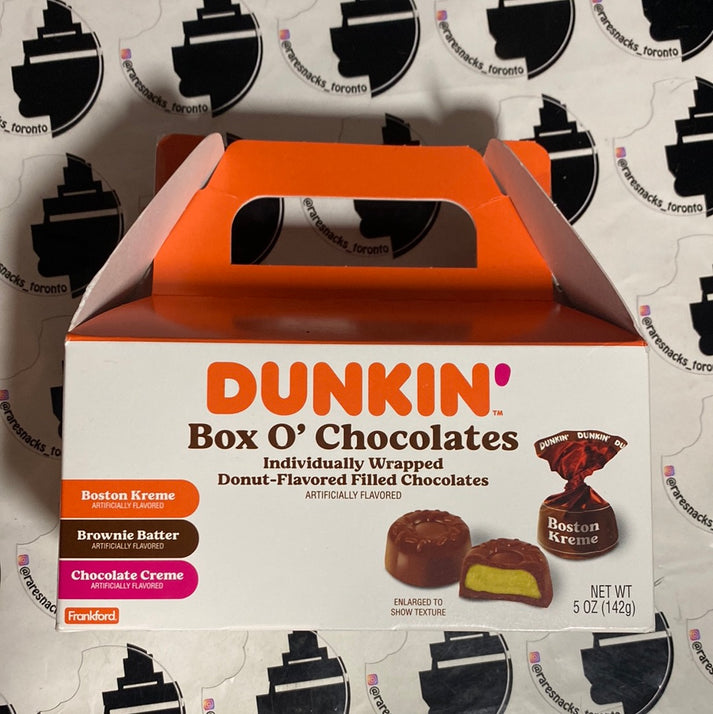Dunkin Box O’ Chocolates – RareSnacksToronto