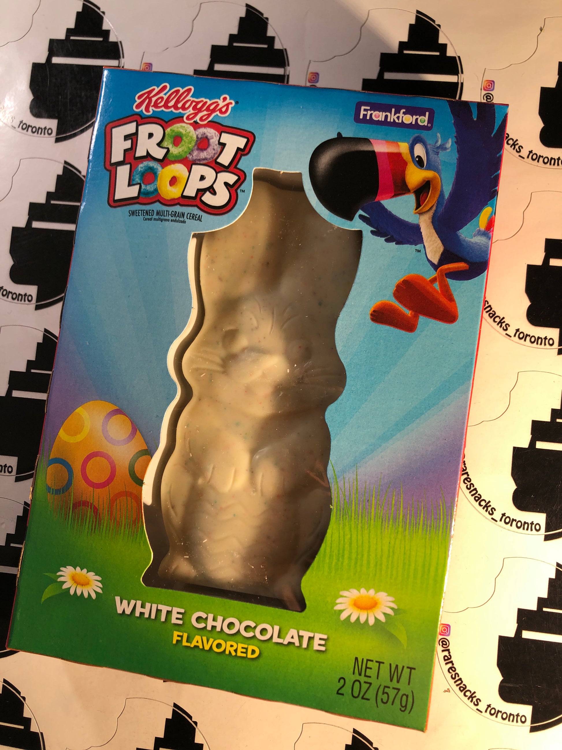 Froot Loops White Chocolate Flavoured Bunny – RareSnacksToronto