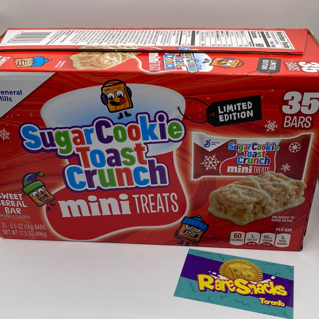 Sugar Cookie Toast Crunch Mini Treat 35pk – RareSnacksToronto